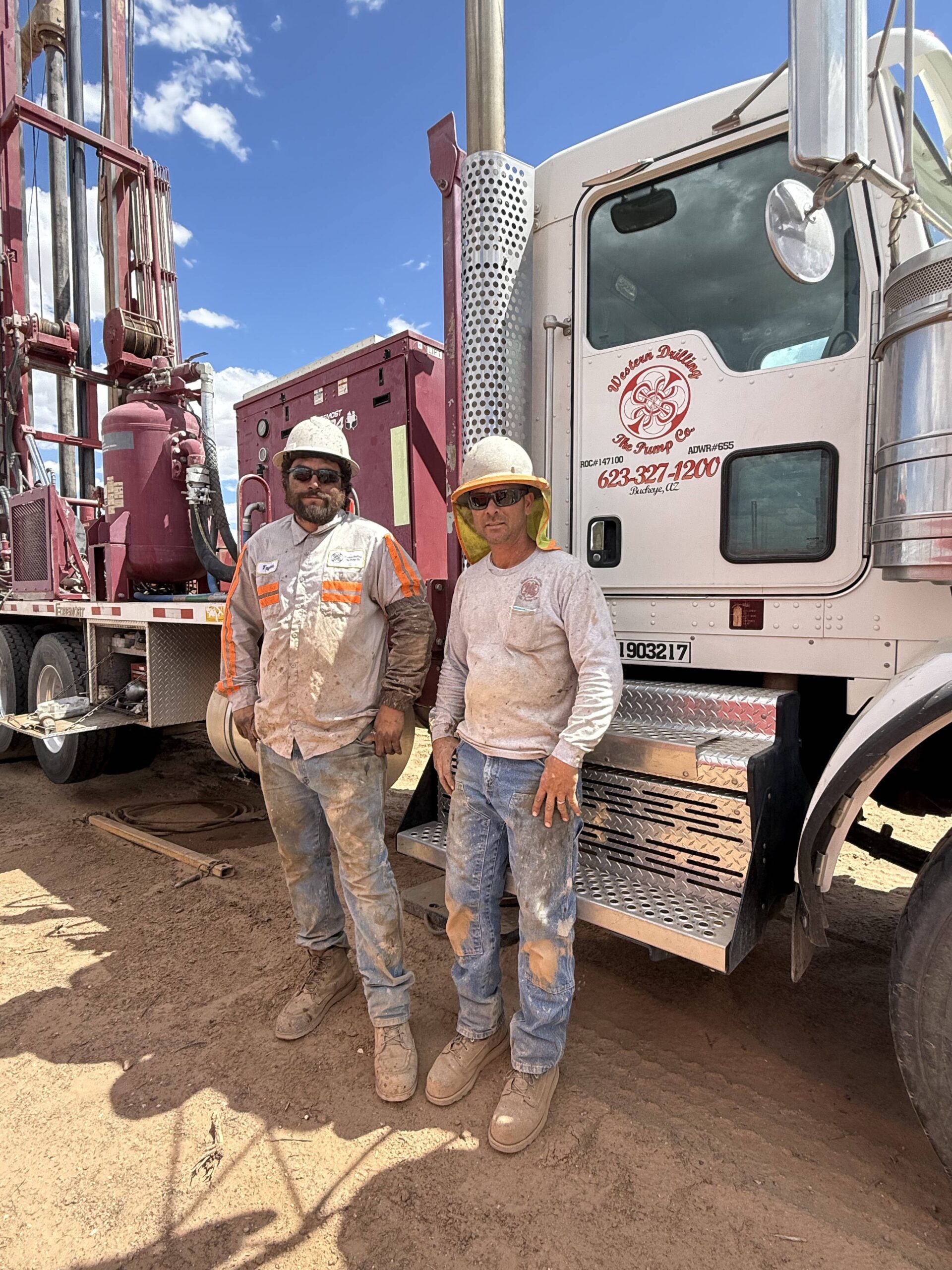 600ft Well Drilled in Wittmann, AZ | Western Drilling Co.