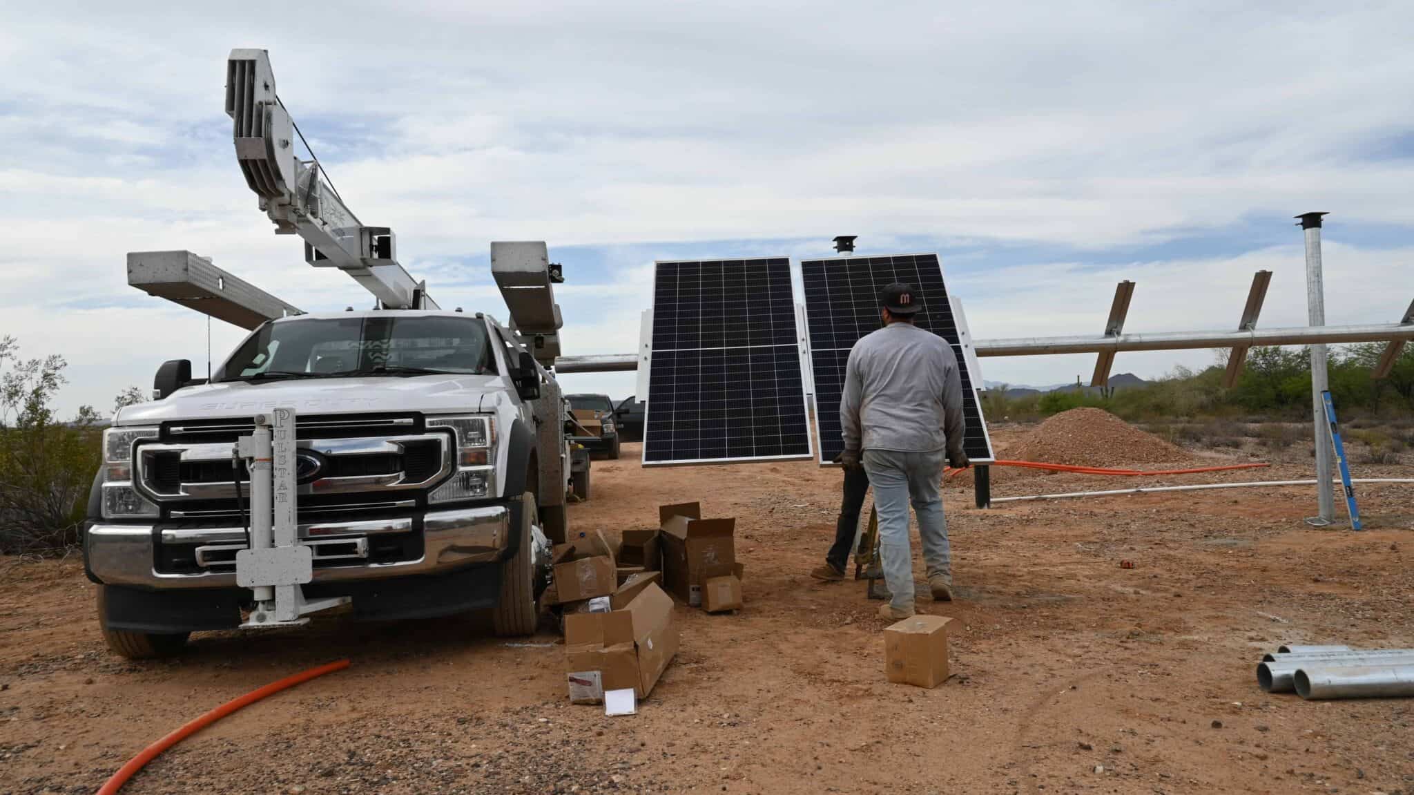 Residential Solar Installation in Wittmann, AZ | Western Drilling